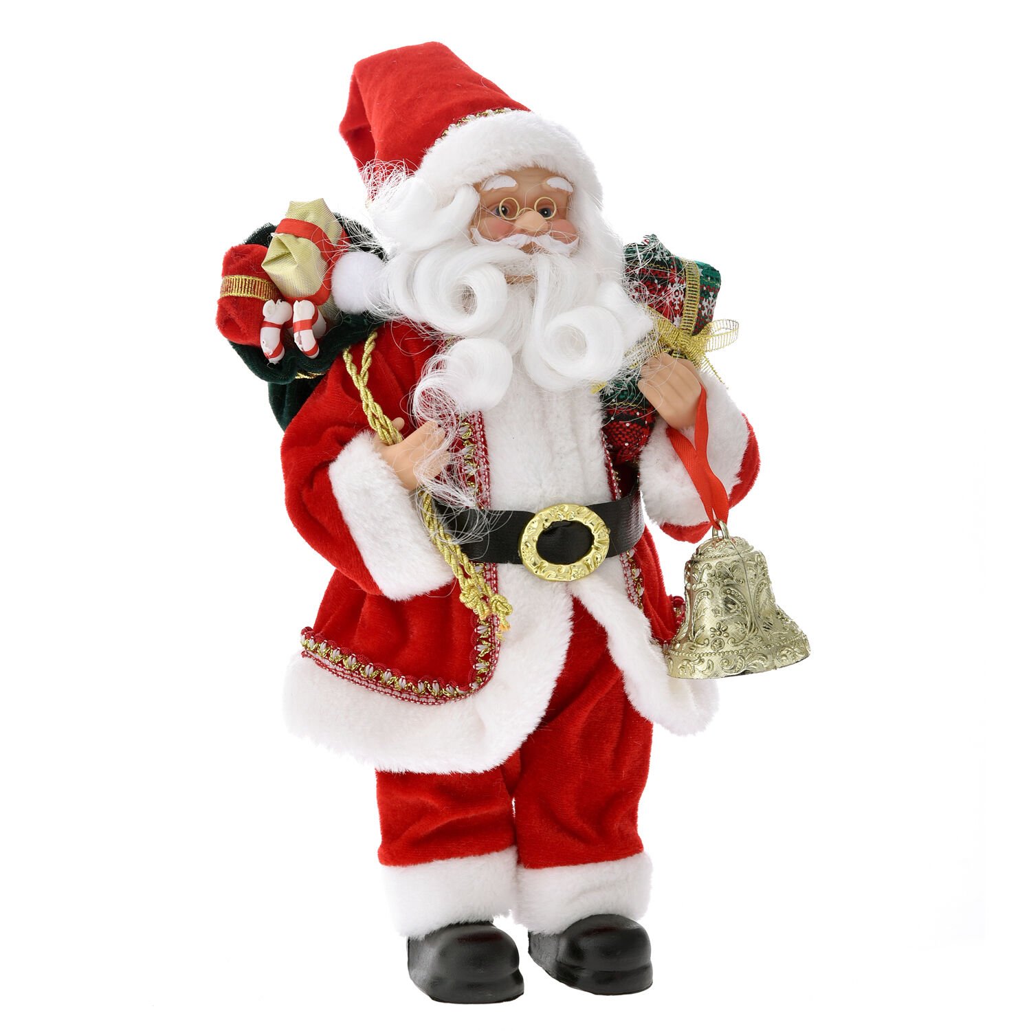 Noel Baba, Classic, Kırmızı-Beyaz - 16 x 30 cm - Noel Baba Figürleri ...